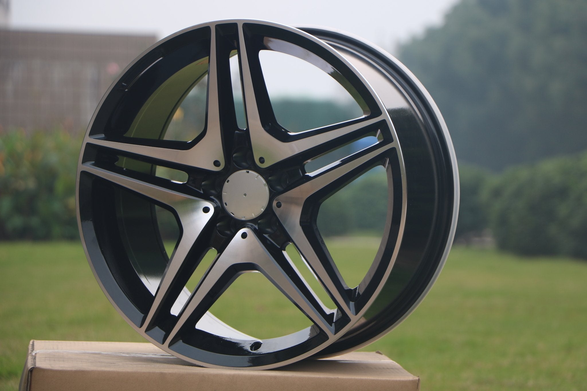 19" Wheels for Mercedes Benz C E GLC S Class | WheeloutletNJ