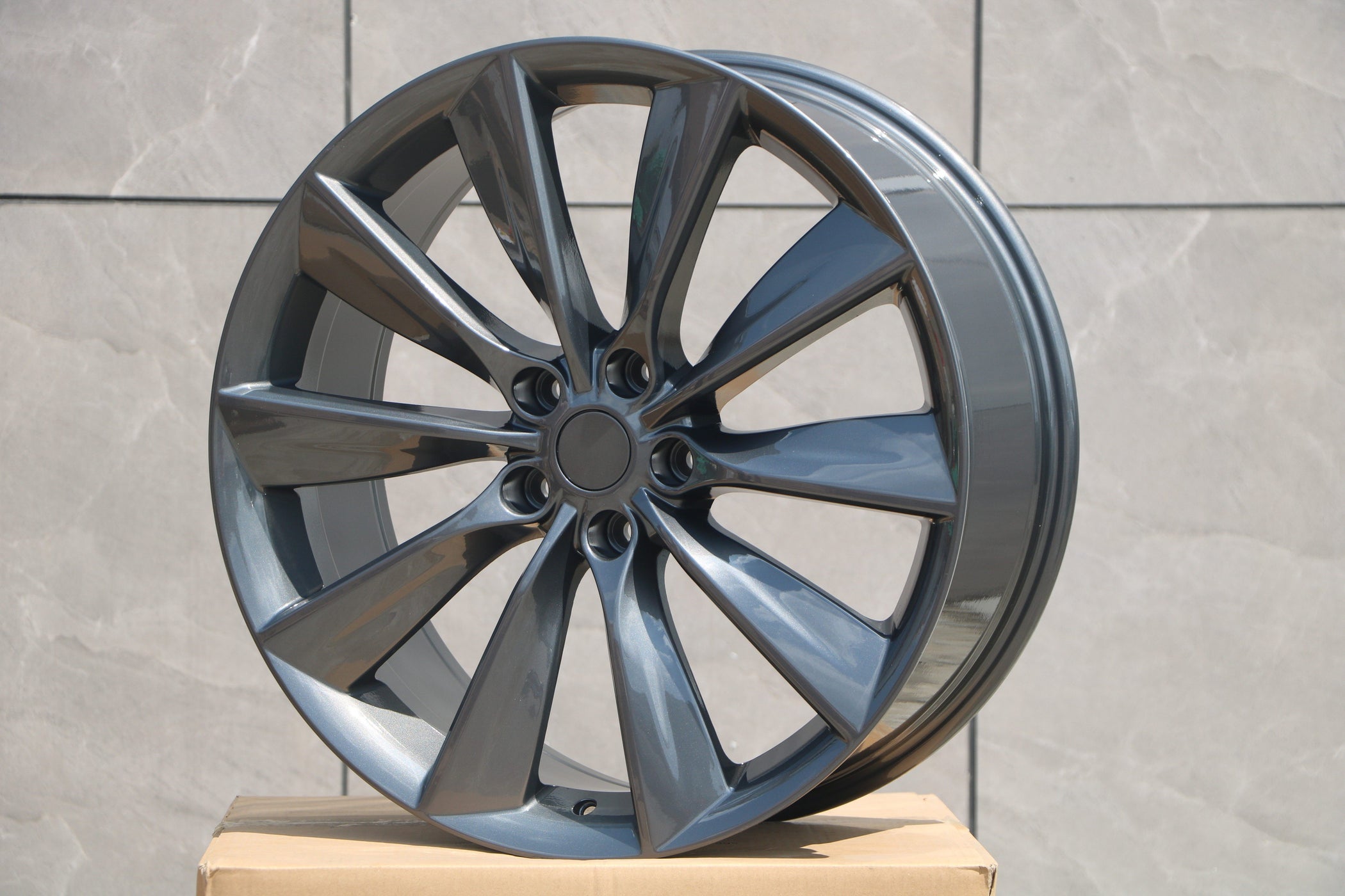 21" Wheels for Tesla Model S Turbine | WheeloutletNJ